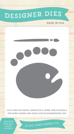 Paint Palette Die Set – Miss Scrap Craft Store